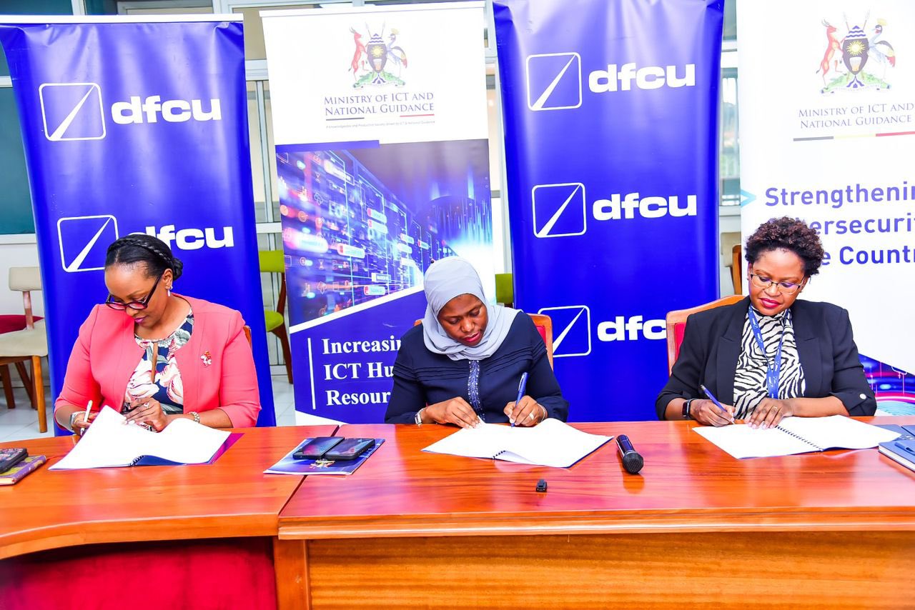 dfcu Foundation, ICT Ministry Sign Strategic Partnership to ...